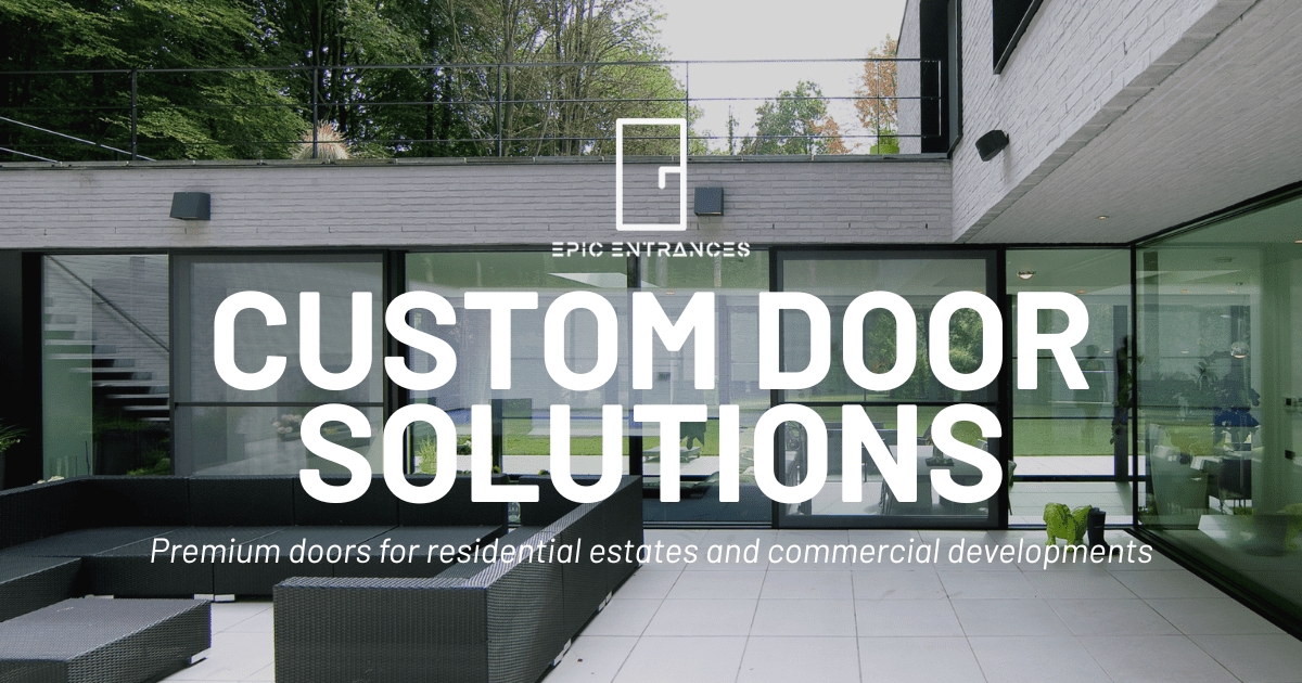 Custom Aluminum Doors | Residential & Commercial | Epic Entrances